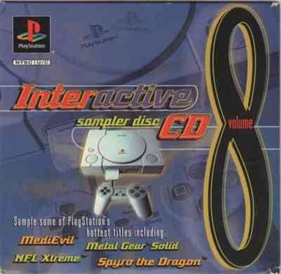 Interactive CD Sampler Disc Volume 8 Playstation Release Date ...