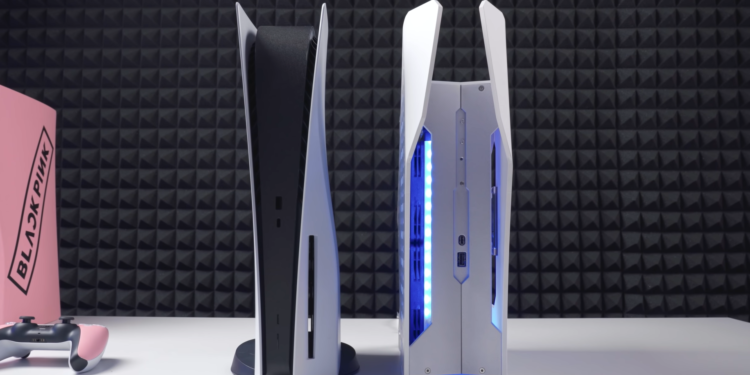 Water Cooled PS5 Created by a PC Modder - PLAY4UK